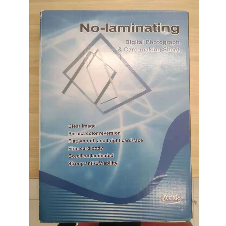 Inkjet Printable Card Non-Lamination PVC Sheets for ID