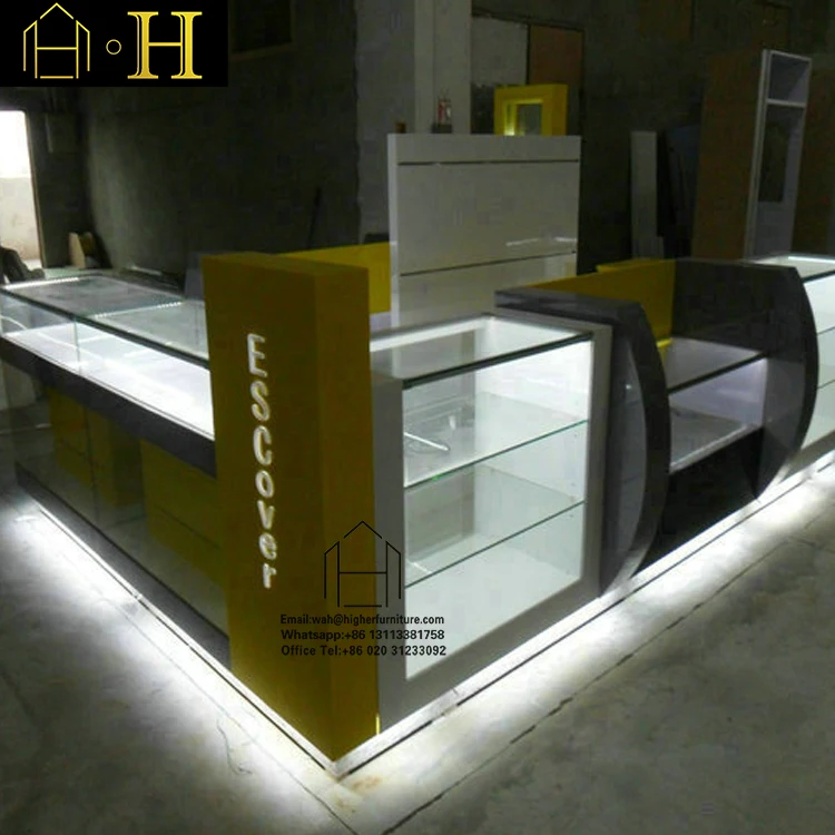Retail Store Design Mobile Phone Wooden Display Cabinet Cell Phone Shop ...