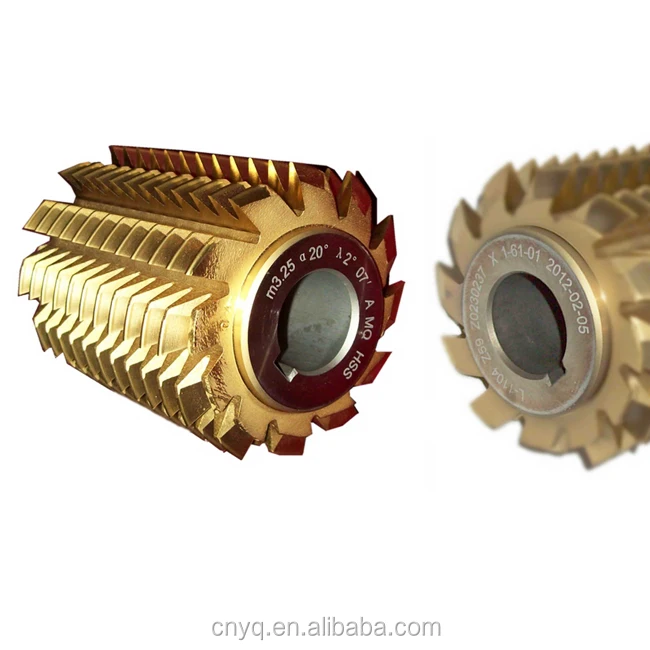 HSS M2 Standard Module Gear Hob Cutter With TIN Coating| Alibaba.com