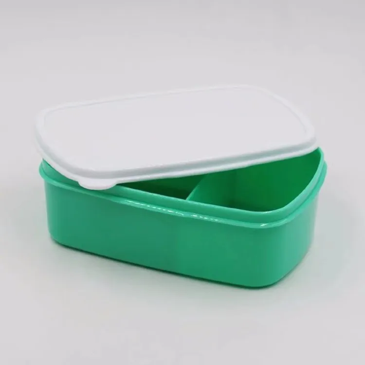 High Quality 2D Sublimation Hard Plastic Lunch Box