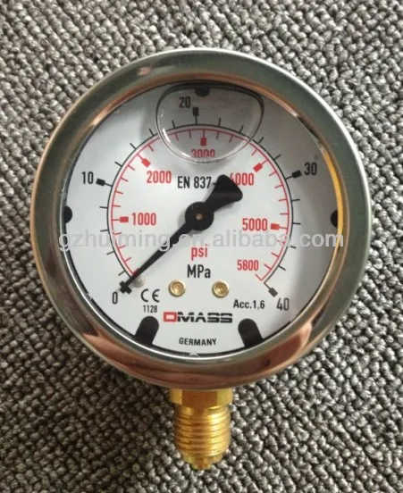 0-40mpa Hydraulic Pump Pressure Gauge - Buy Pressure Gauge,0-40mpa ...