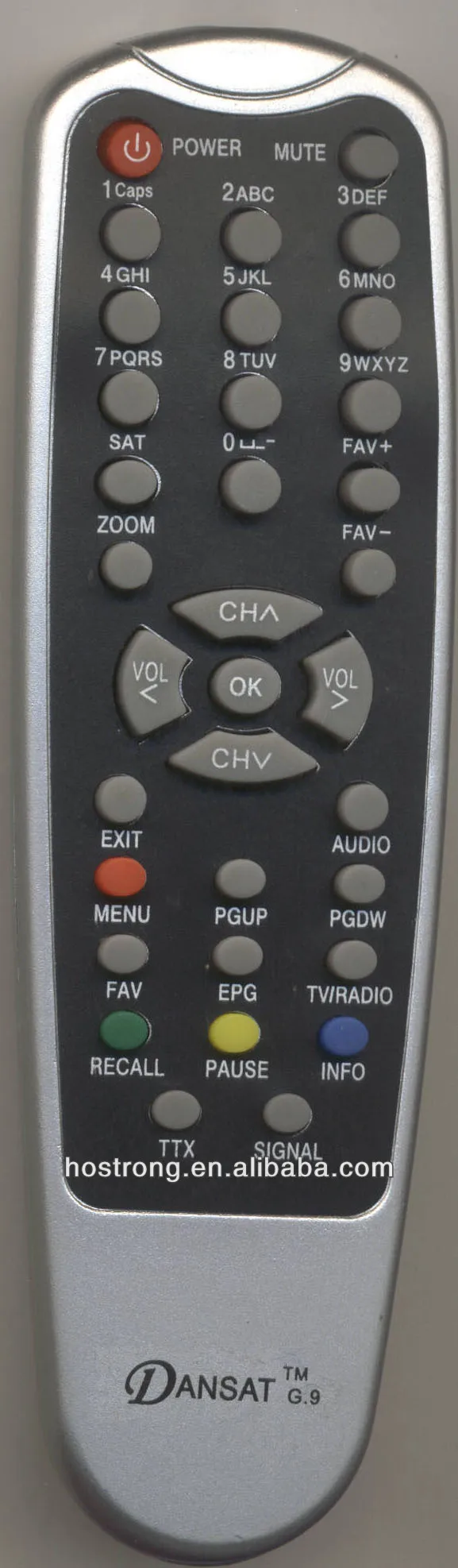 Dansat satellite receiver remote control G9 wholesale| Alibaba.com