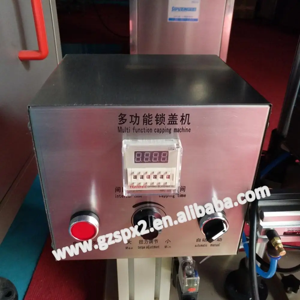 Semi-automatic Plastic Bottle Capping Machine - Easy & Efficient
