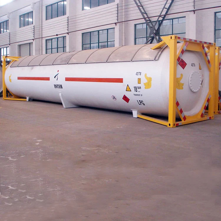 T50 LPG ISO Tank Shipping Container - 20 Feet Capacity