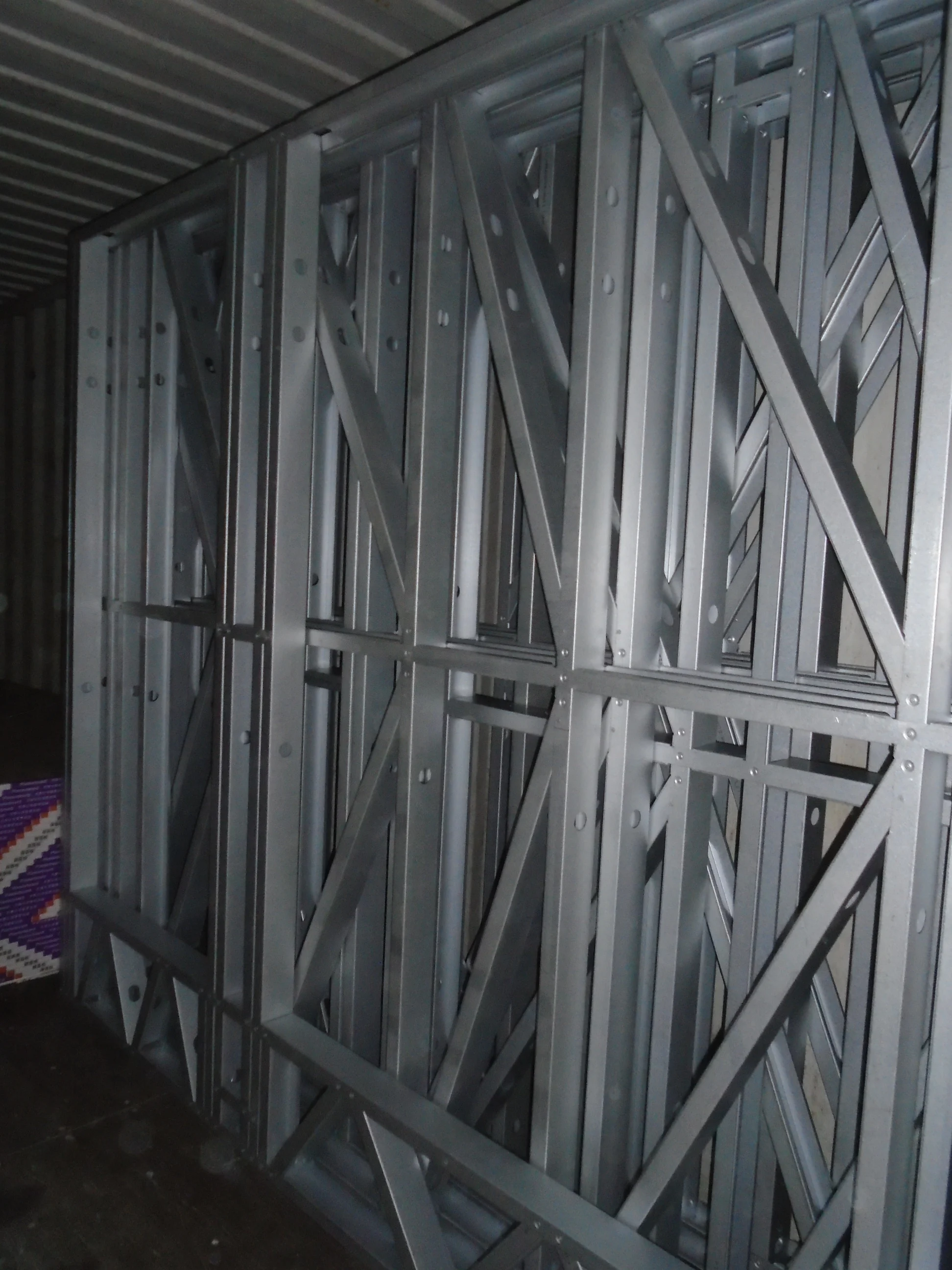 China Suppliers Light Steel Metal Wall Frame Building Construction ...