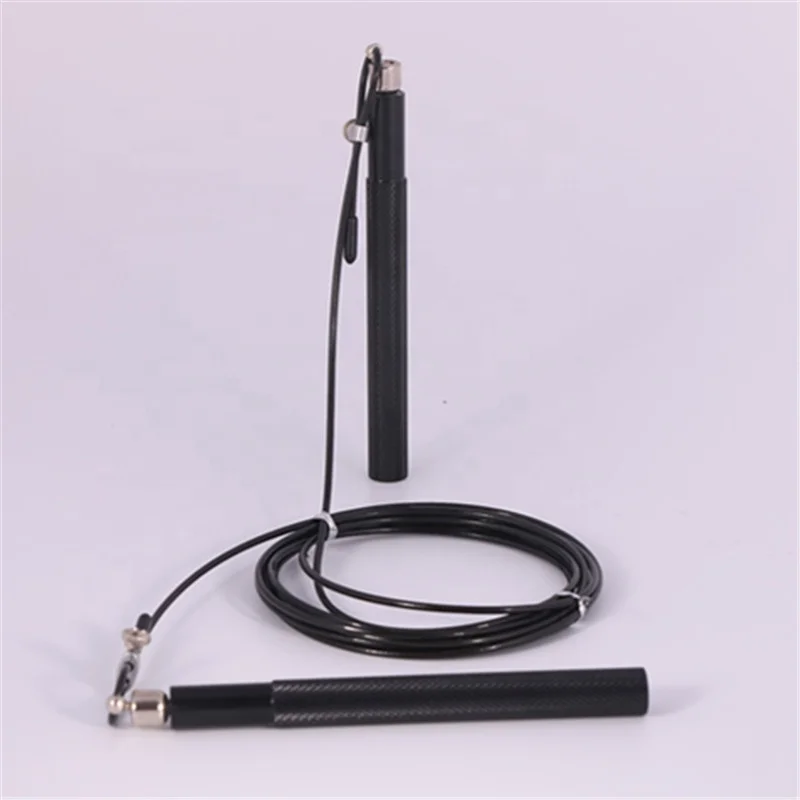 Aluminum Handle Steel Cable Rope Adjustable Speed Skipping Jump Rope ...