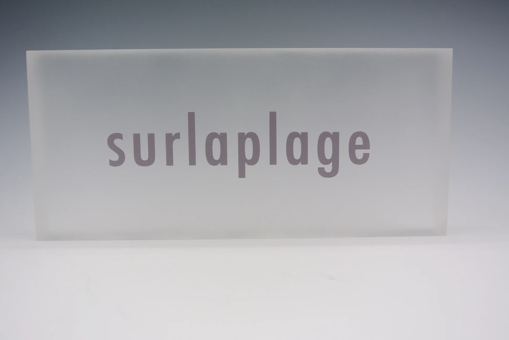 2025 Affordable Custom Acrylic Name Plate Block - Stylish Office Display
