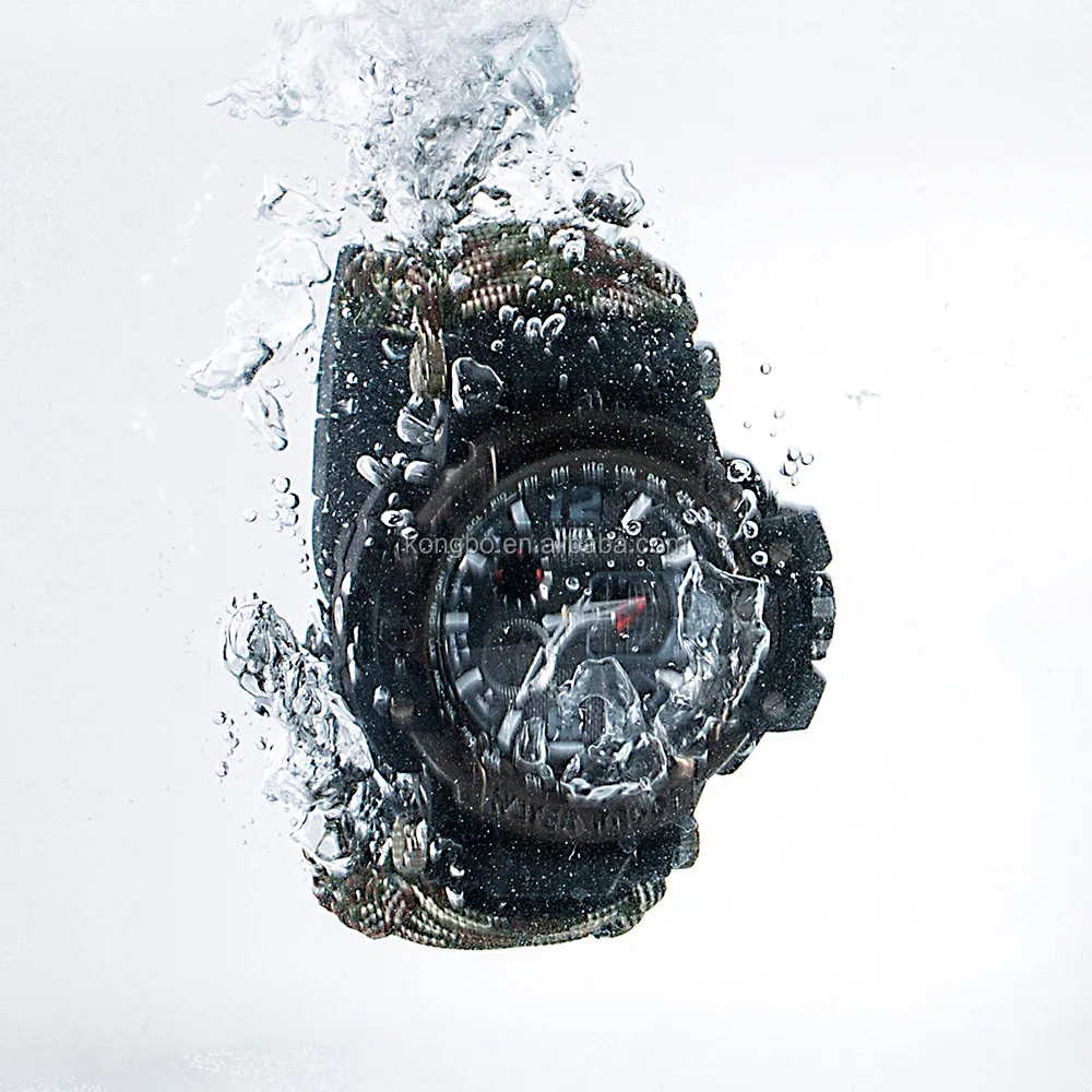 KongBo G3 YUZEX Paracord Survival Watch - Multifunctional, Water ...