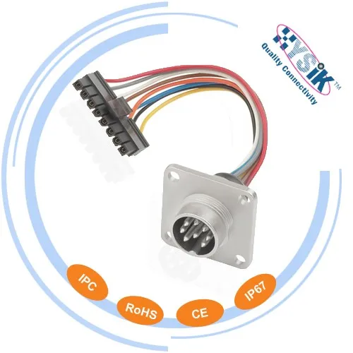 Hysik M16 Circular Connector J09 Series Male Female 12 16 19 Pin ...