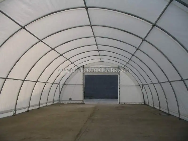 GS Hay Storage Tent - Industrial Steel Design for Warehouses