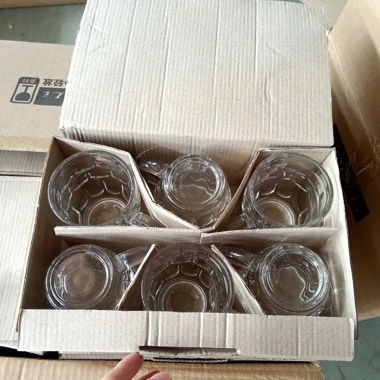 Wholesale Luminarc Octagonal Short Straight Glass Water Cup Rock ...