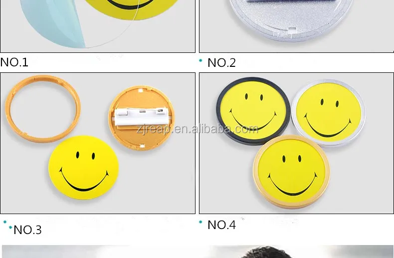 Round Name Badge,Name Tags For Hotel And Market - Buy Name Card For ...