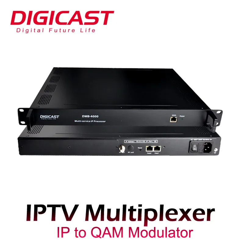 VHF UHF QAM Coax 16 QAM Modulator IP QAM Modulator Multiplexer Scrambler