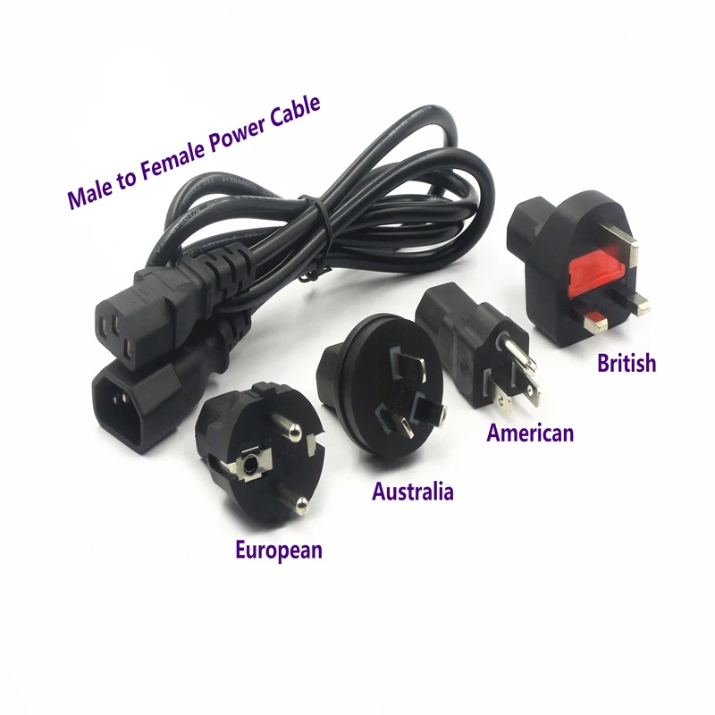 IEC C13 C14 Power Cords - Versatile and Reliable Extensions