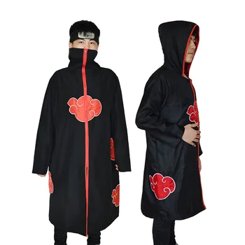 Adult Japanese Anime Mascot Akatsuki Cloak Robe Costume - Buy Hot Sale ...