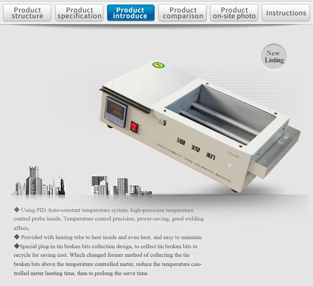 Stainless Steel Industrial Lead Melting Solder Pot /machine For Solder ...