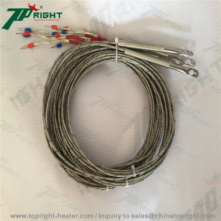 Temperature Sensor J Type Thermocouple Probe With Diameter 5mm Hole For ...