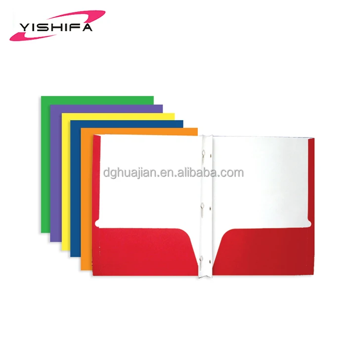 New Design 3 Prong Clip File Pp Plastic Pocket Folder Top Selling 3 ...