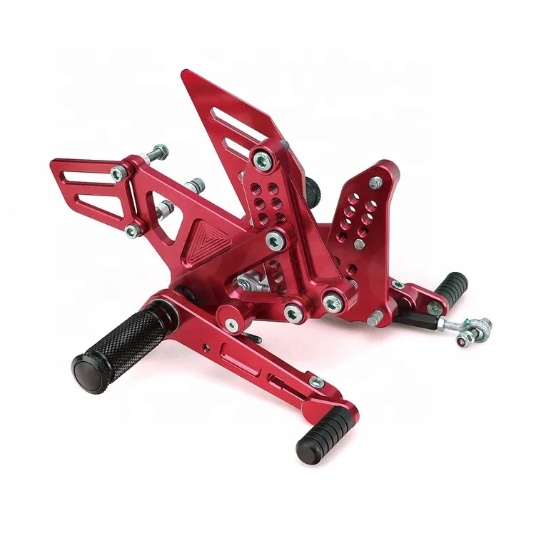 High Quality Aluminum Motorcycle Rear Sets for Bajaj Spare Parts