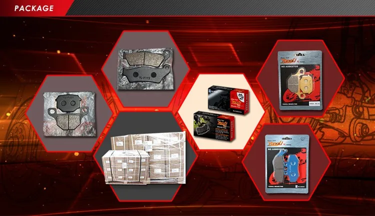 Custom High Quality Fa69 Front Motorcycle Brake Pads For Honda Xl600v ...