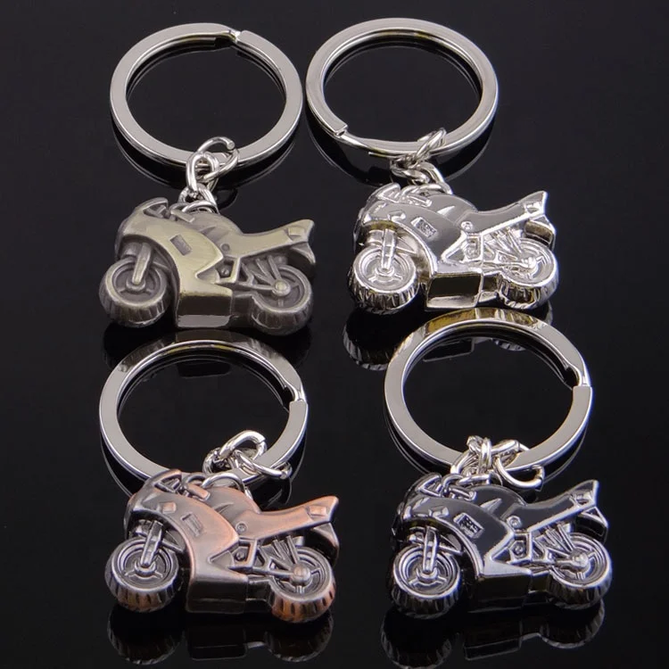 Cool Design 3d Motorcycle Shaped Metal Keychains Zinc Alloy Material 3d ...