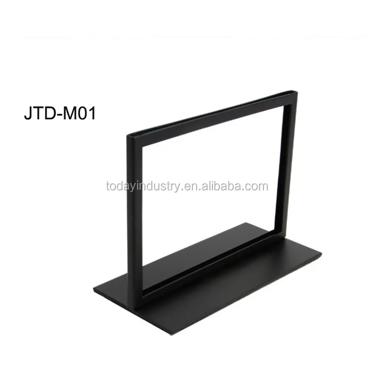 Metal Table Poster Display Banner Stand for A3, A4 Poster Tabletop ...