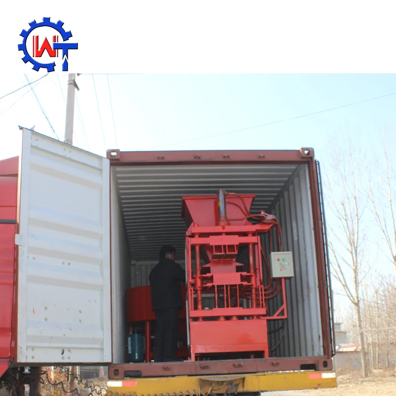 Diesel Engine 2pcs/mold Compressed Earth Block And Brick Making Machine ...