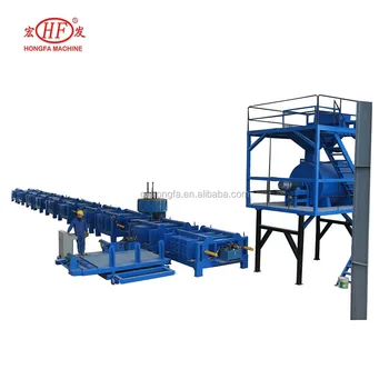 Horizontal Concrete Eps Wall Panel Making Machine Automatic Boundary ...