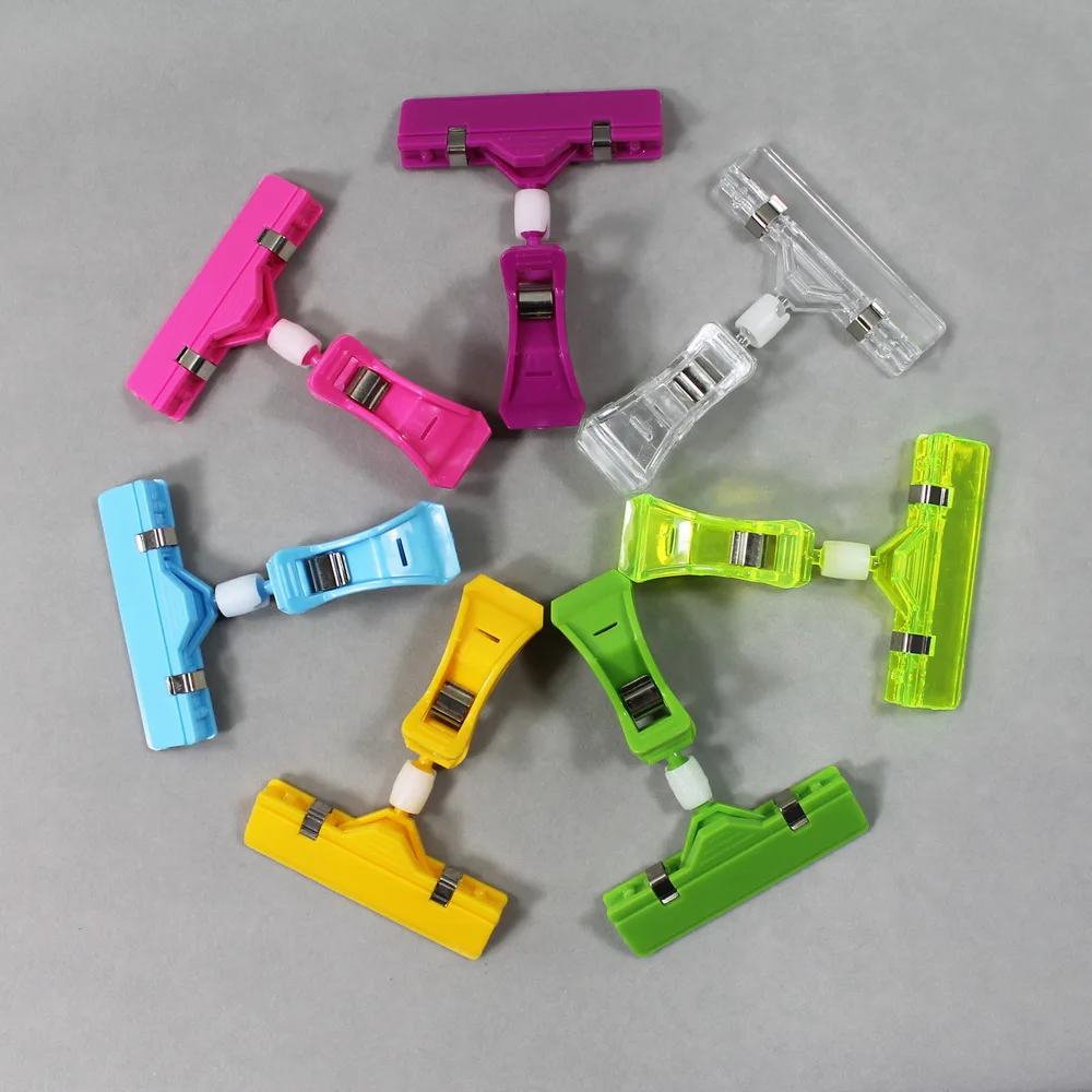 Plastic POP Label Card Clips Counter Supermarket Price Clip Holder ...