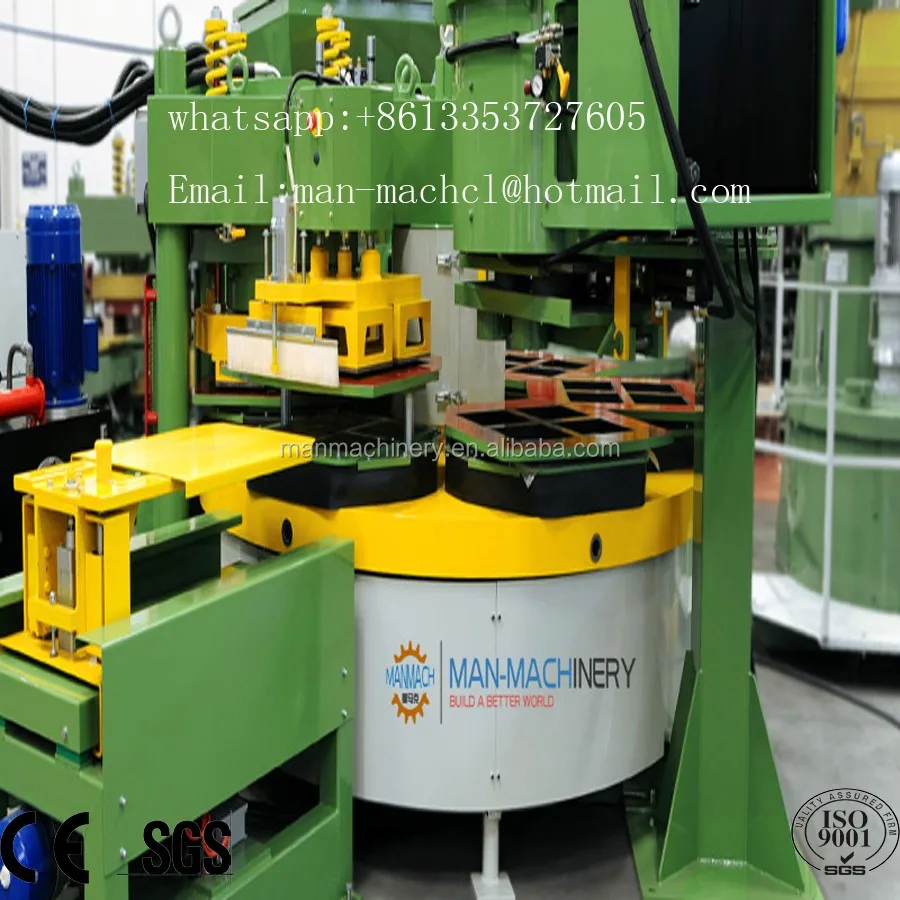 Italy Technology Mmr-600 Terrazzo Floor Tile Rotary Press Machine - Buy ...