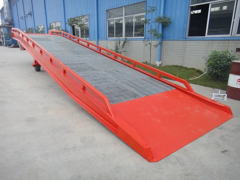 10 Ton Mobile Loading Dock Ramp Logistics Container Unloading Platform ...