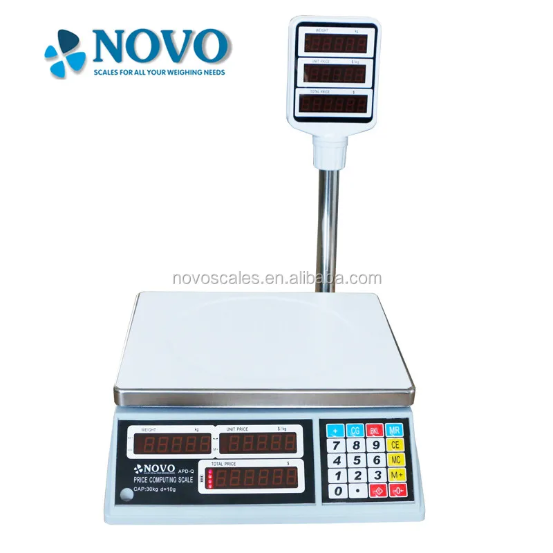 Acs Price Scale Rs232 30kg Oiml Led Display - Buy Price Scale Rs232 ...