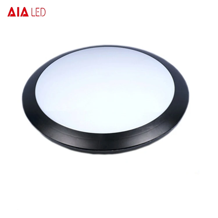 Round IP65 waterproof ceiling mounted outdoor E27 18W led ceiling ...