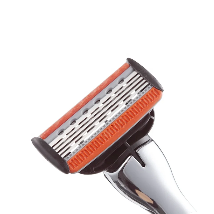 Blue Color Asr Imported 5 Blades Cartridge Refilled System Razor Blades ...