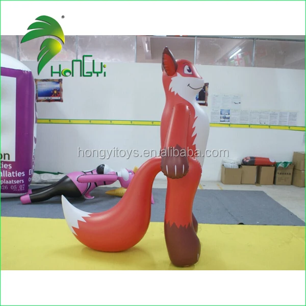 Hongyi Inflatable Fox Cartoon Type , Inflatable Vixen Toy For Sale ...