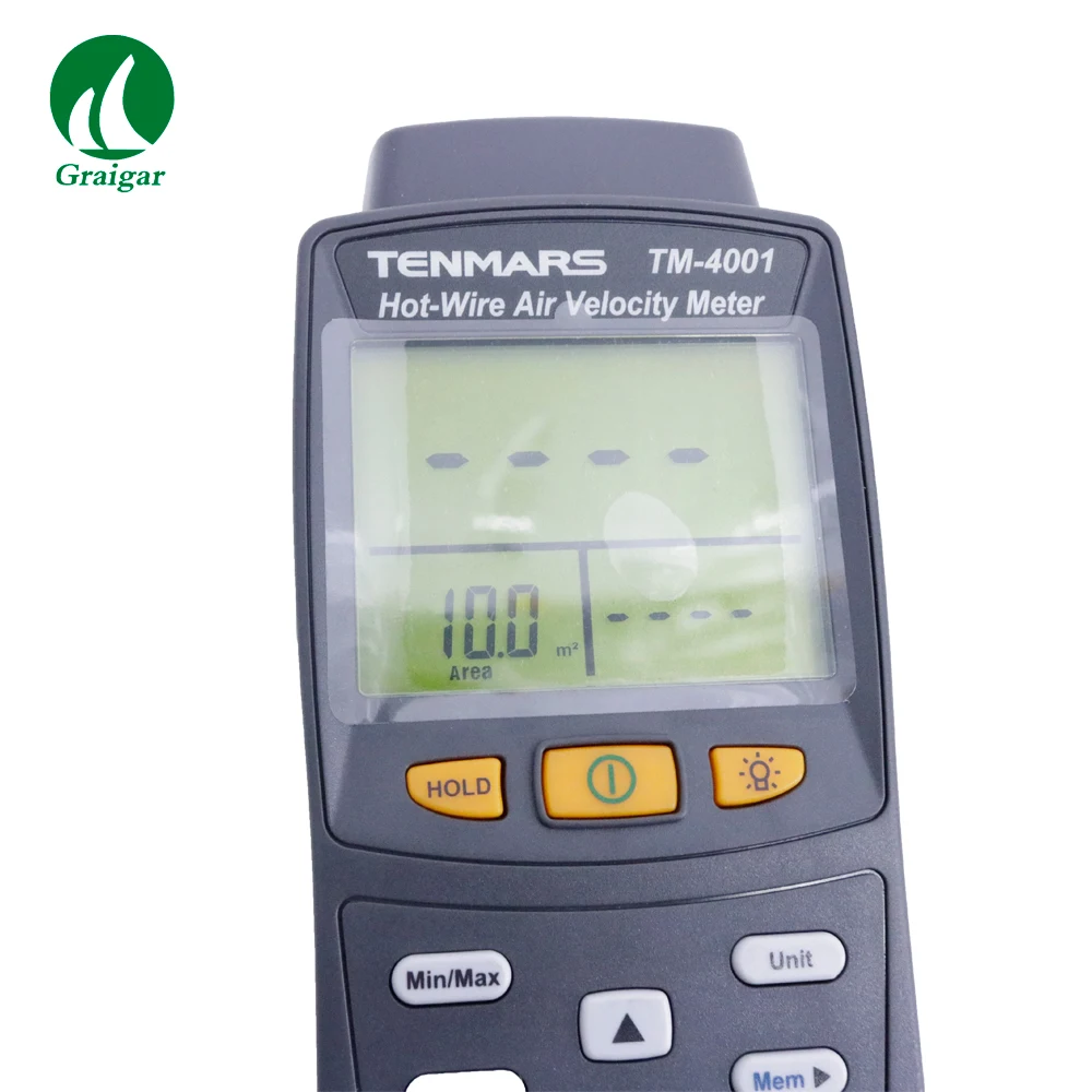 Tenmars TM4001 Hot Wire Anemometer - Fast Wind Speed Measurement