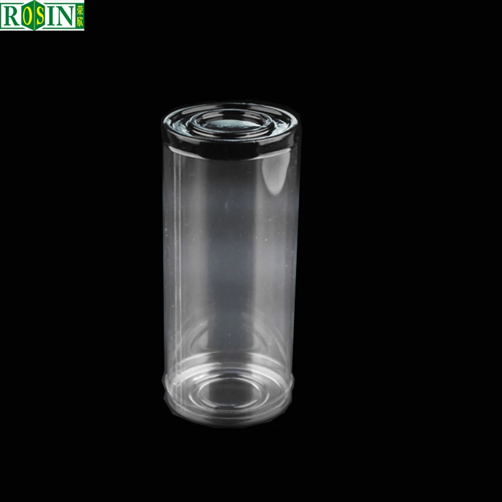 Embalaje De Tubo De Cilindro De Impresión De Pvc Transparente De ...
