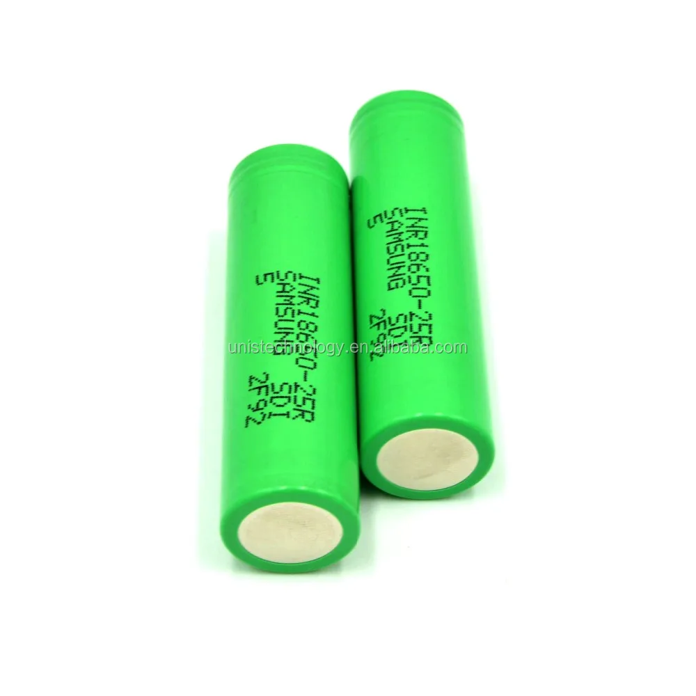 Genuine Inr18650-25r 2500mah 3.6v 20a Discharge Inr 18650 25r Power ...