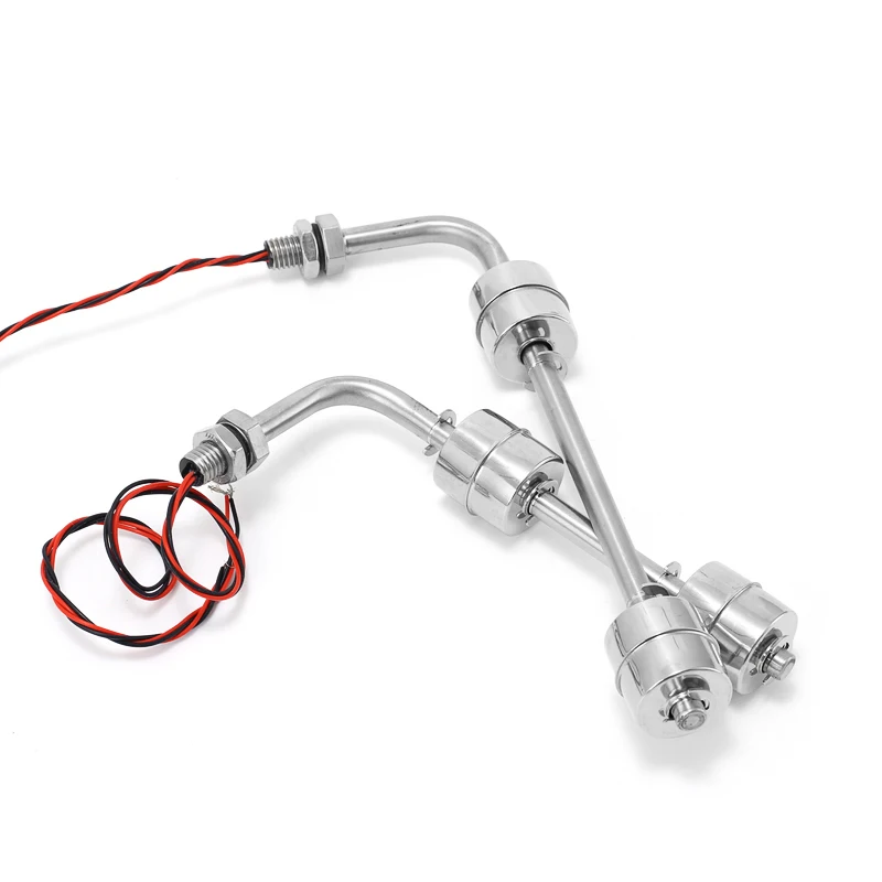 Side Mounted L Shape Stainless Steel Double Float Water Tank Level ...