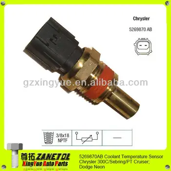 5269870ab Coolant Temperature Sensor For Chrysler 300c/sebring/pt ...