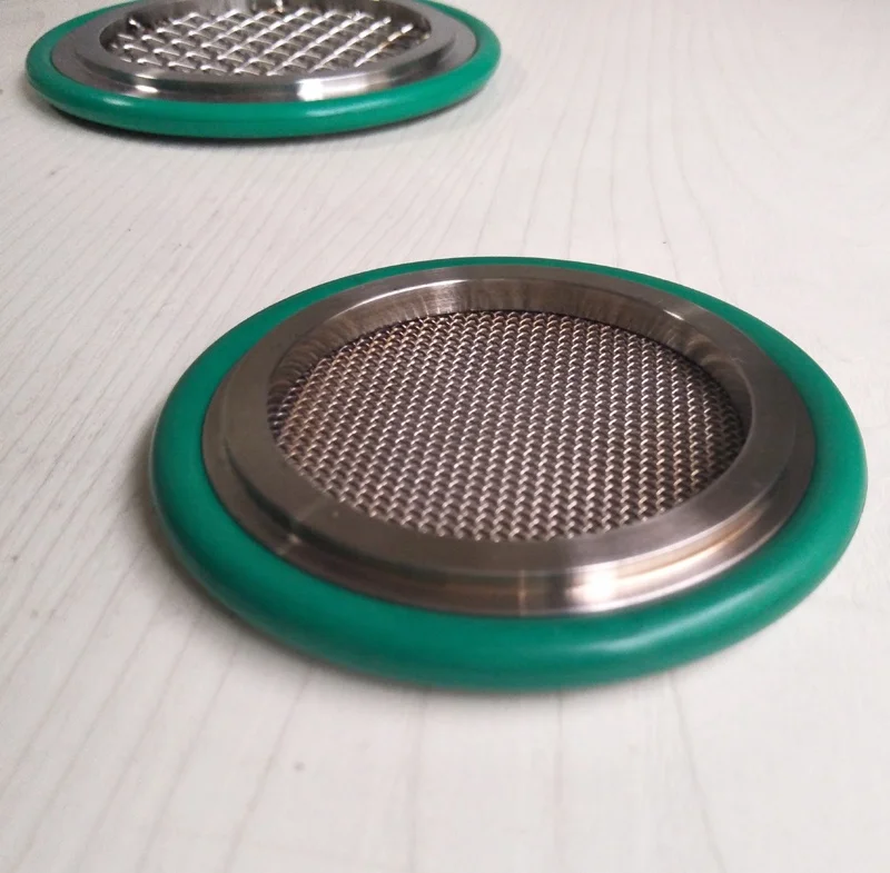 Stainless Steel Mesh Screen Centering Ring with O'ring