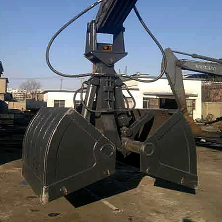 Monde Iso9001 Excavator Hydraulic Clamshell Bucket 1 Year Construction ...