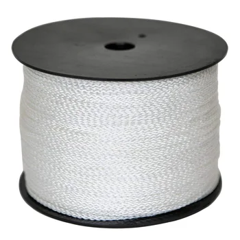 White 6mm Braided Multifunction Nylon Rope In Spool - Buy Braided Nylon ...