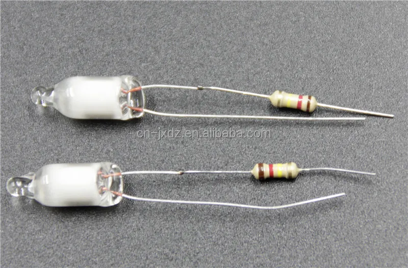 LED with RESISTOR led crimping resistor| Alibaba.com
