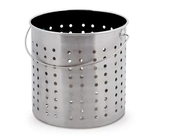Stainless Steel Perforated Bucket/stainless Steel Barrel With Leaking ...