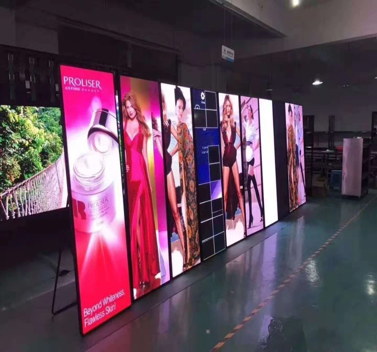 Indoor Flexible Led Poster Screen P2mm Led Screen With Good Color ...
