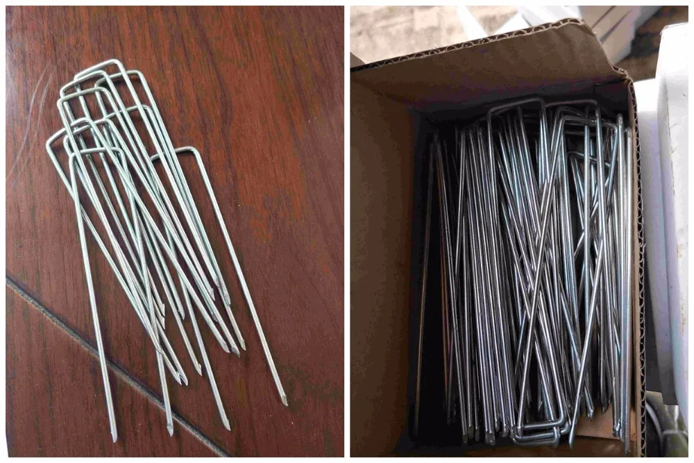 High Quality U Type Nail - 150mm Sod Garden Staple Turf Nails