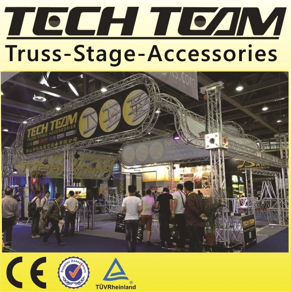 Aluminum Alloy Bolt Truss Display System Design Lighting Trusses Stage ...
