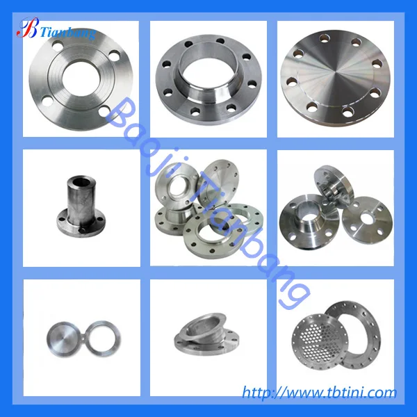 Cnc Titanium Blind Flange Titanium Flat Welding 12 Point Flange Threaded Pipe Titanium Gr 2 ...