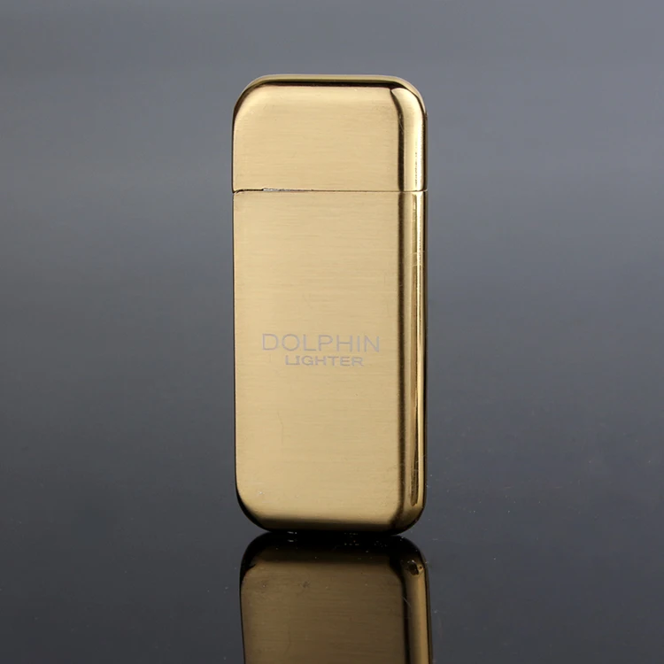 Wholesale Custom LOGO Metal Lighter Refillable Gas Cigarette